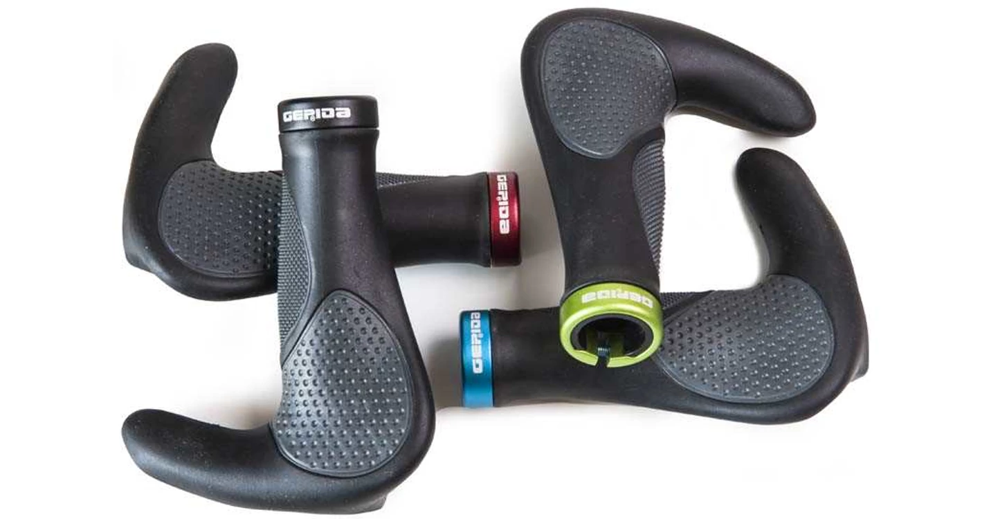 Gepida Rögzítőgyűrűs Komfort Markolat fekete | Kerékpár Webshop | Akciós kerékpárok